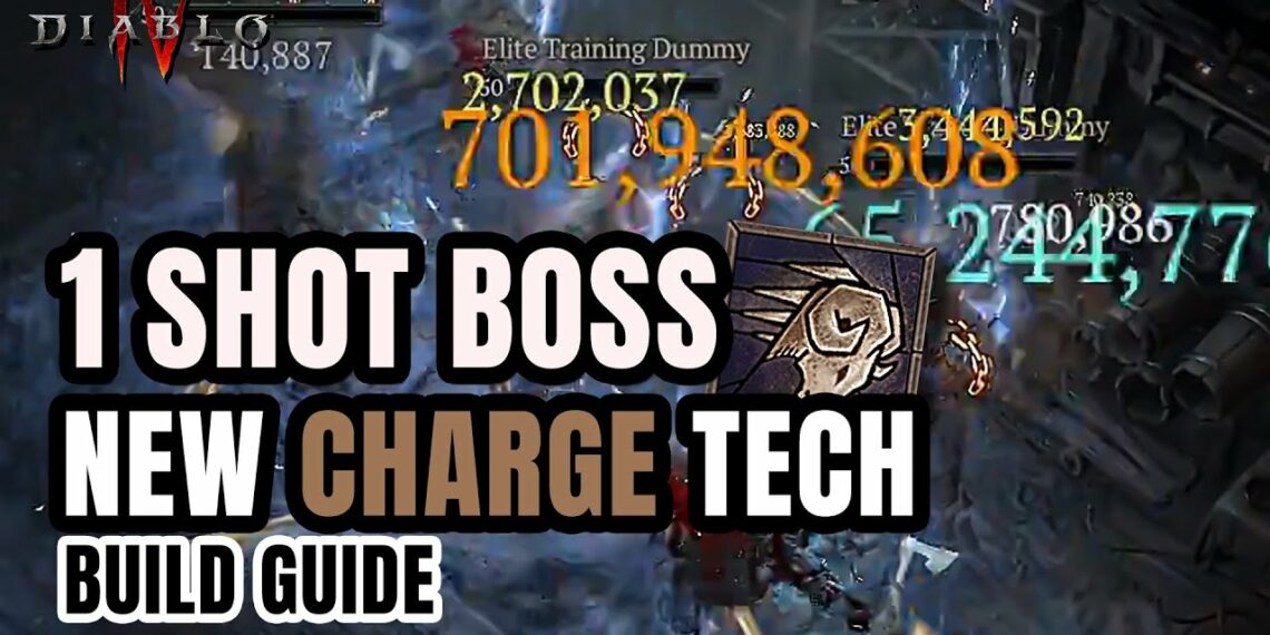 Rob2628: Crazy New Charge Tech! 1 Shot Any Boss - Barb Build Guide ...