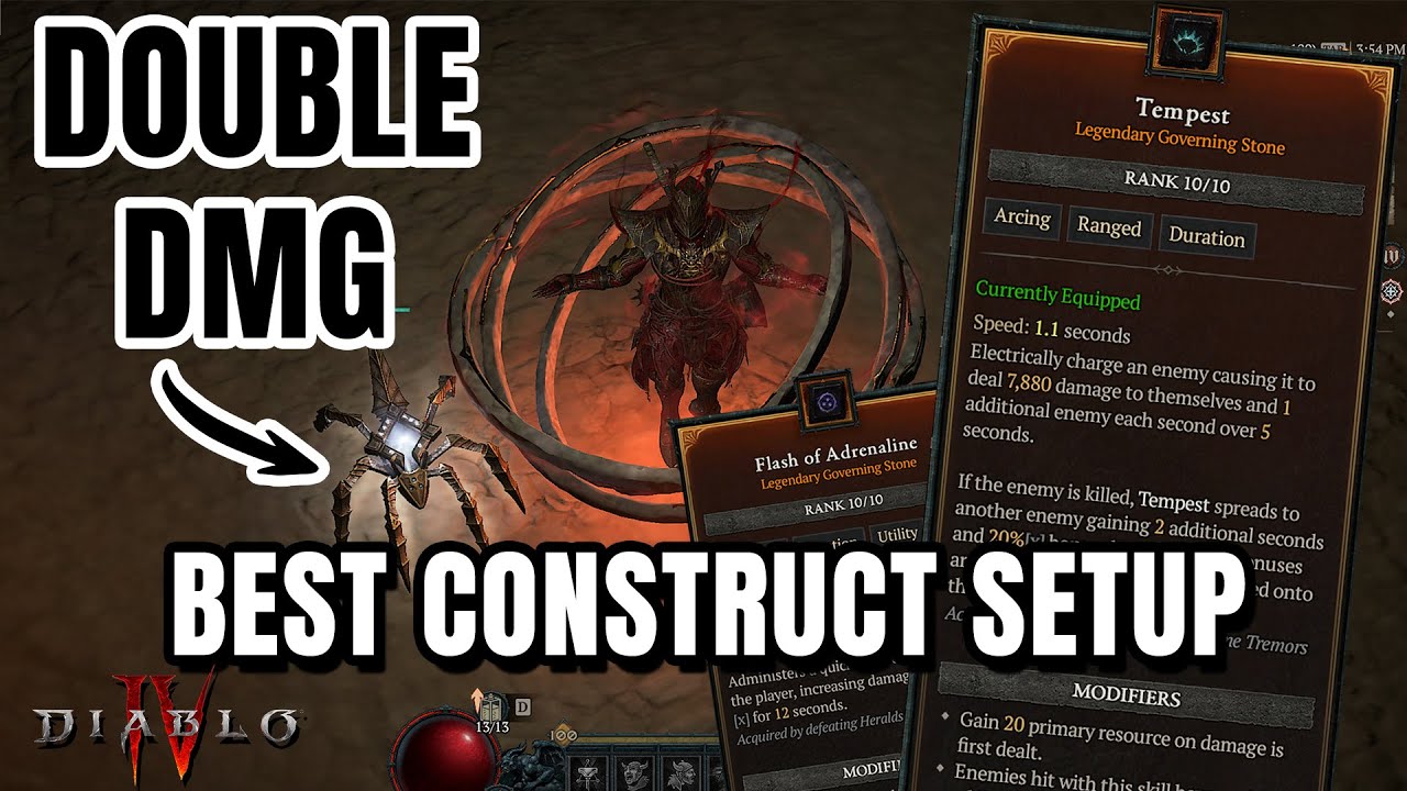 Rob2628: The Best Construct Pet Setup for Season 3 Diablo 4