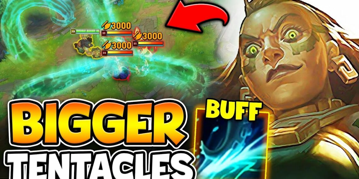 TC Zwag: ILLAOI JUST GOT AN AMAZING BUFF TO HER TENTACLES! (THEY ARE ...