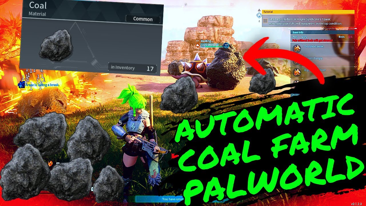 Teachers Game Too: How to Create an Automatic Coal Farm in PALWORLD