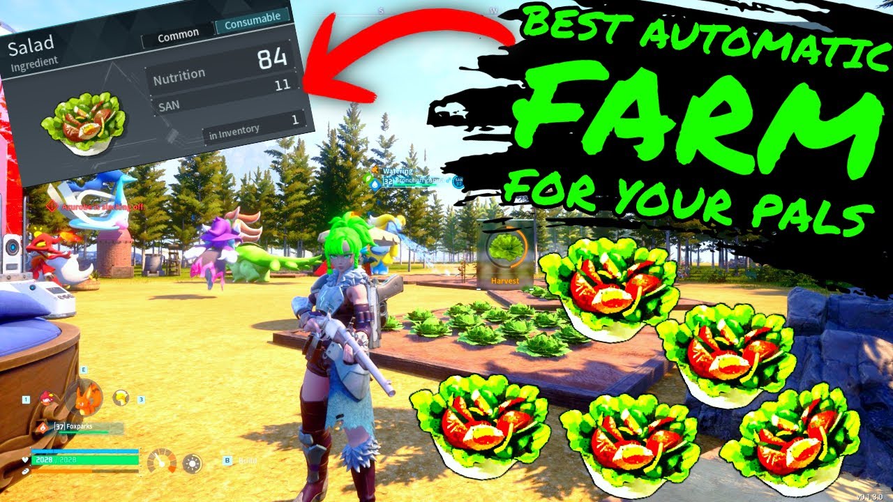 Teachers Game Too: The Best Automatic Farm for Your Pals in Palworld