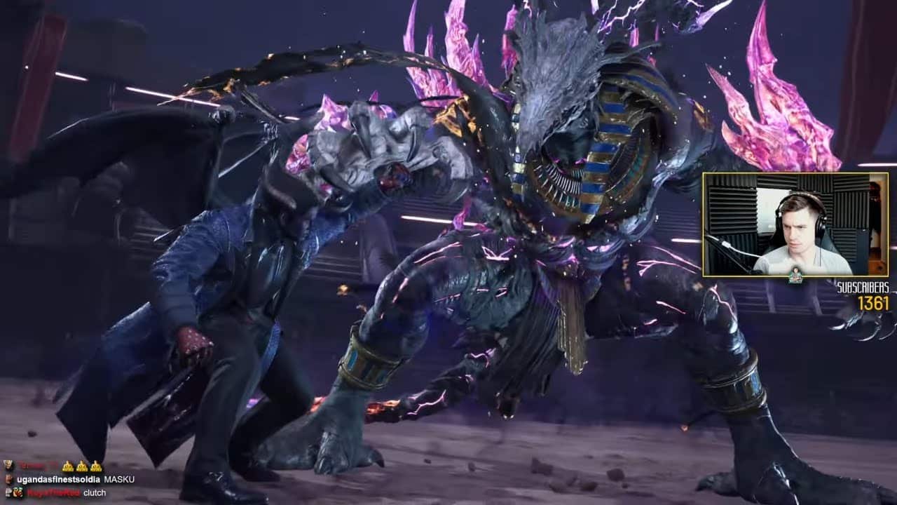 TheMainManSWE: Kazuya Solos Azazel In Front Of Jin... My Favourite Moment