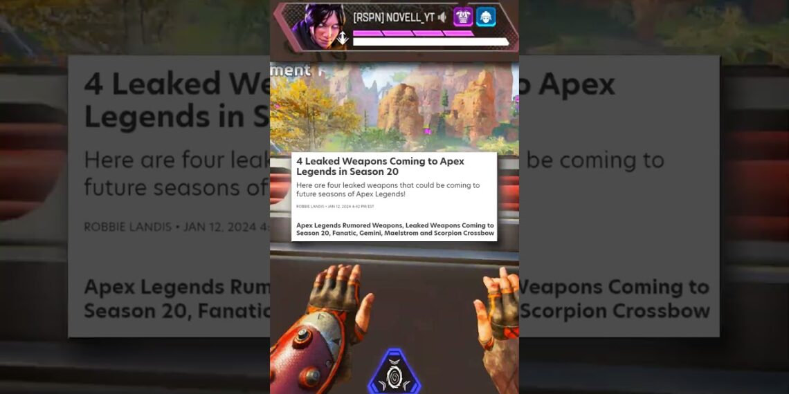 Thordan Smash: Apex Legends New Season 20 Has A Surprise In Store...