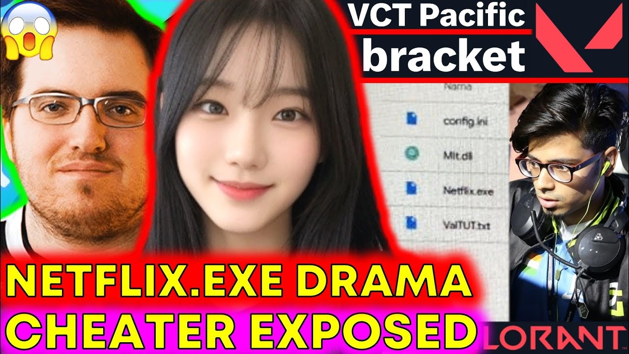 VALORANT News - TacticalRab: VCT Cheating Drama EXPOSED: "Netflix.exe" 😨 VCT News
