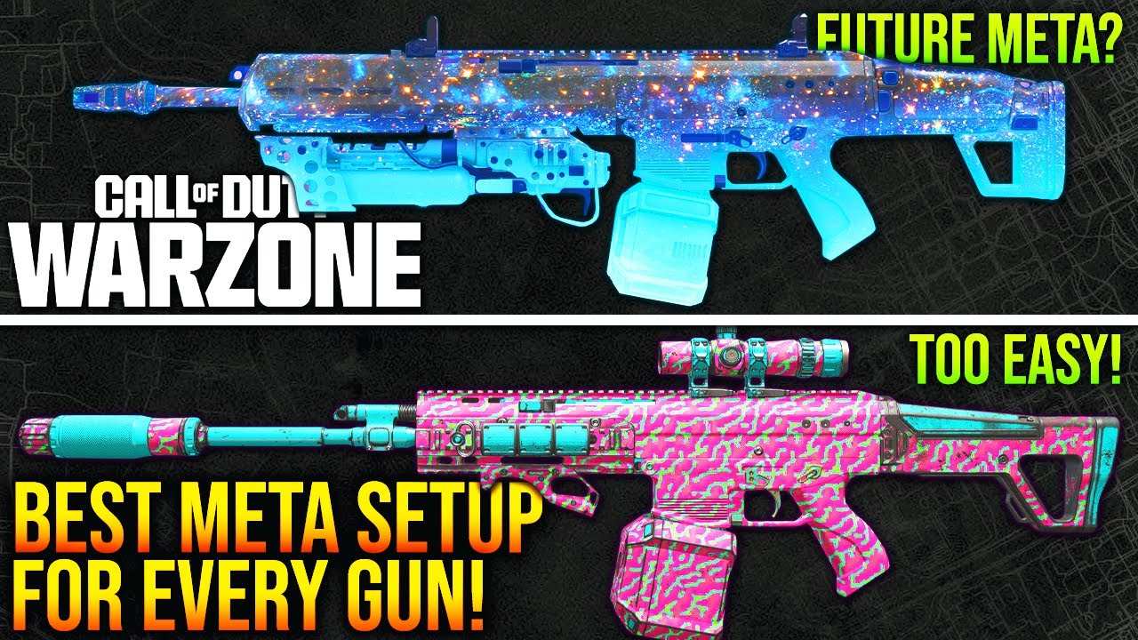 Whosimmortal The Best Meta Loadout For Every Weapon In Warzone