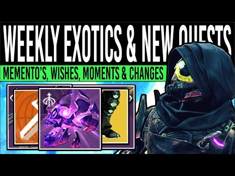 xHOUNDISHx: Destiny 2: NEW QUEST LOOT & FREE RAID WEAPONS! Wishes QUEST ...