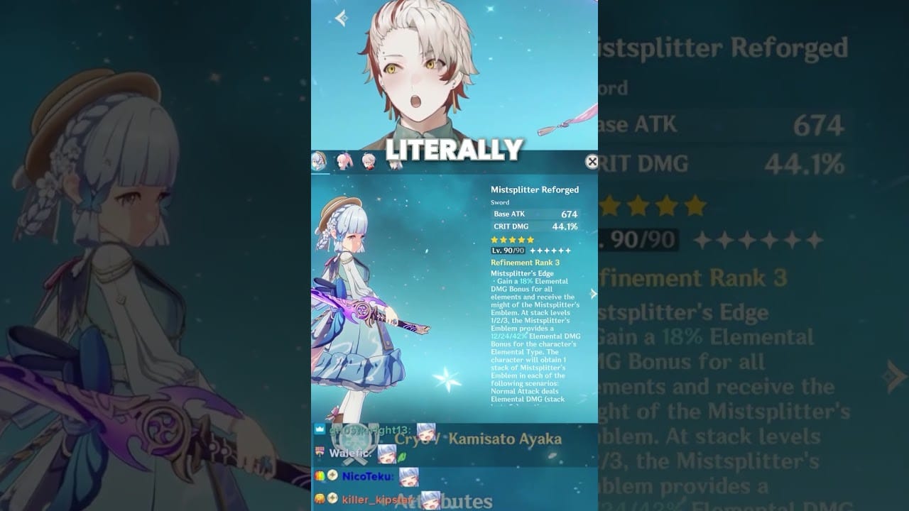 Xlice: The Most Dedicated Ayaka Main in Genshin Impact