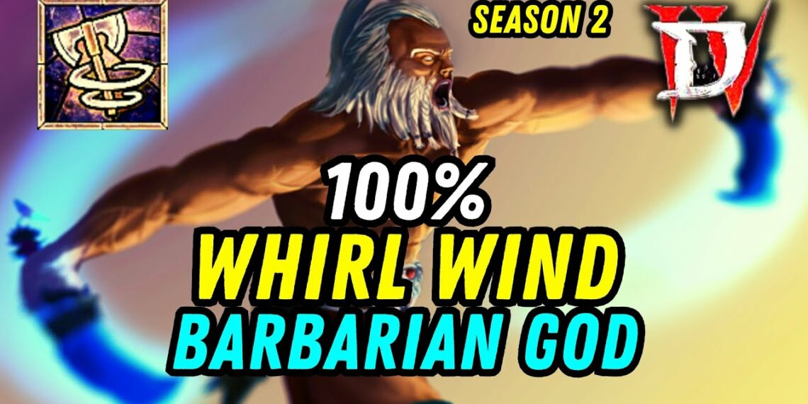 XP Games: Diablo 4 Whirlwind Barbarian Build