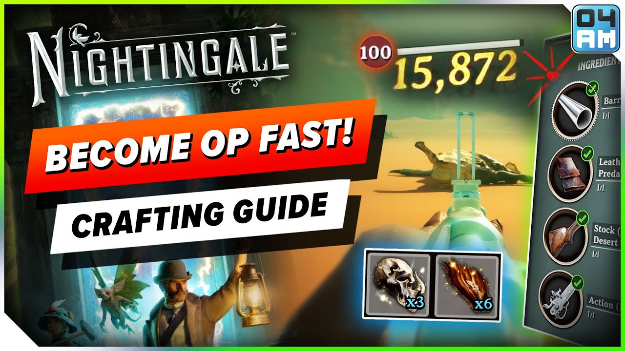 04AM: Nightingale ULTIMATE Crafting & Upgrade Guide - Make The BEST ...