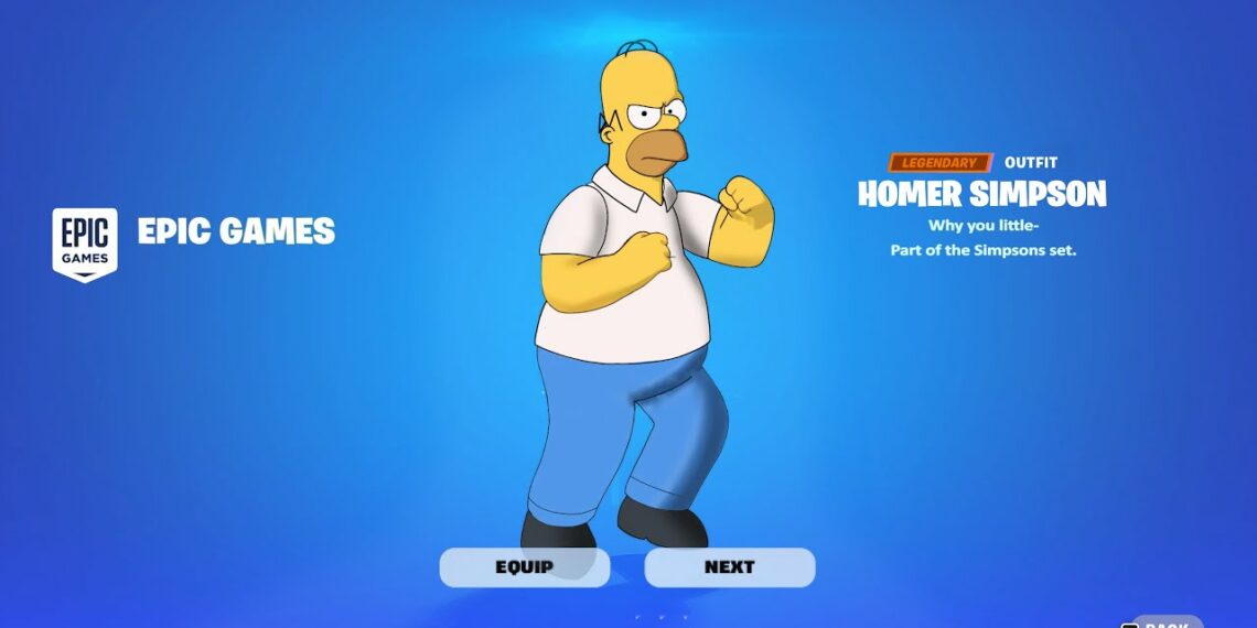 Aid: The Simpsons x Fortnite Arrives..!