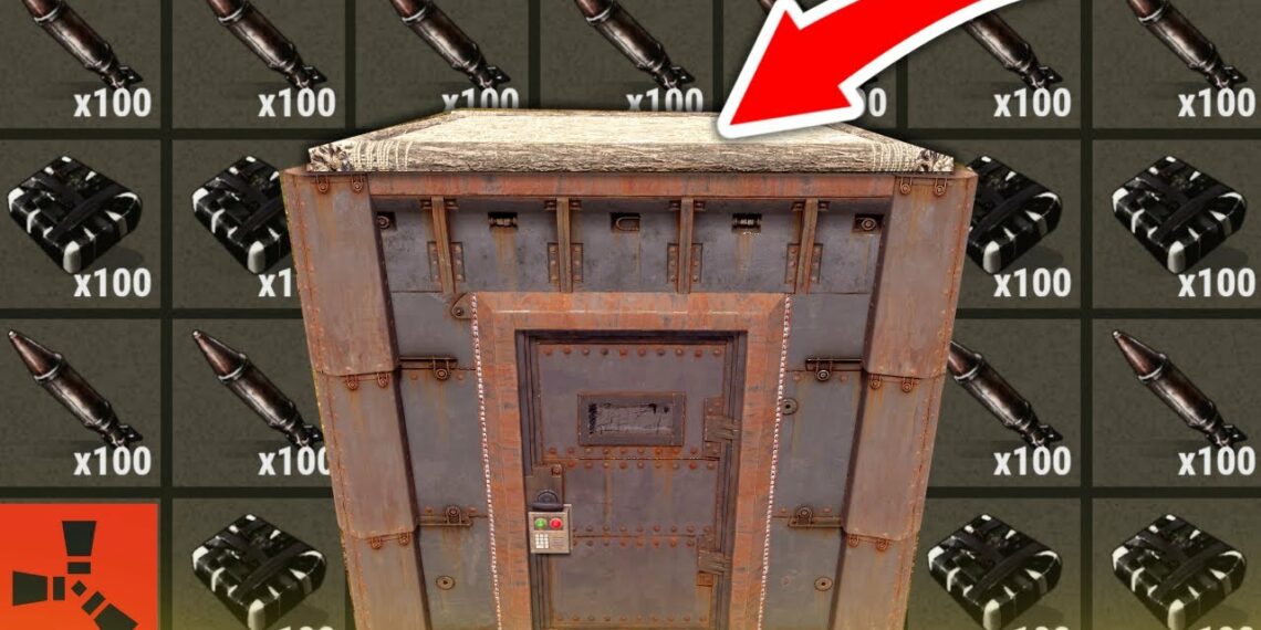 AndysolAM: Uncovering the Hidden Loot Room - Rust Raiding