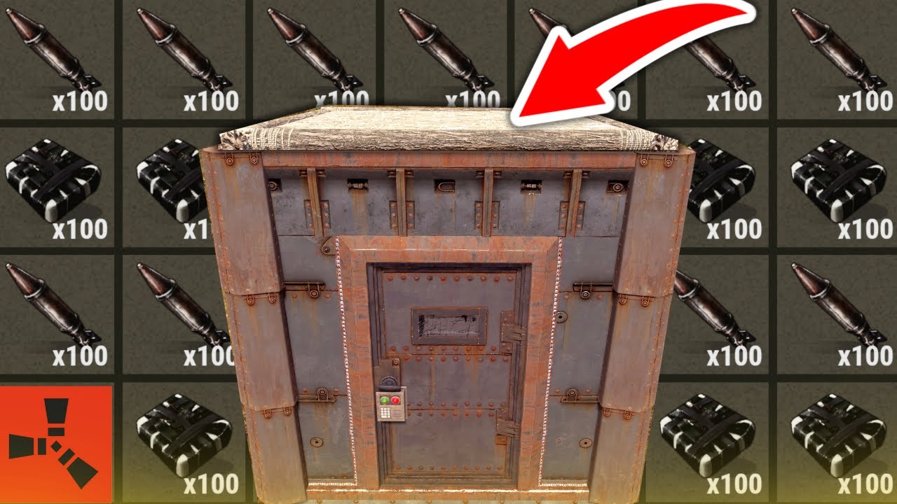 AndysolAM: Uncovering the Hidden Loot Room - Rust Raiding