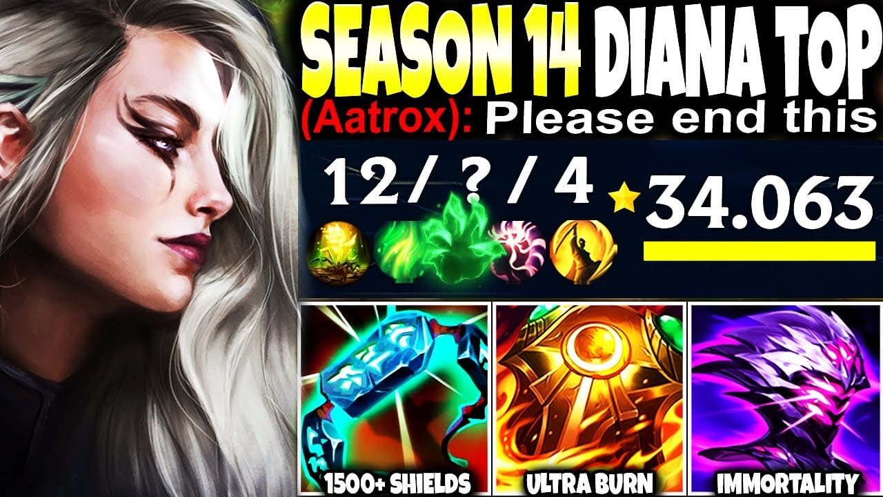 BaLoRi: Immortal Diana Dominates Aatrox with New Season 14 Build Guide BaLoRi: Immortal Diana Dominates Aatrox with New Season 14 Build Guide