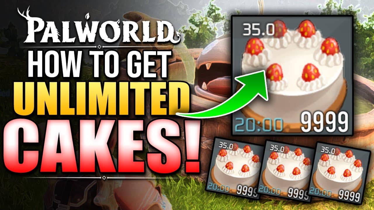 DPJ: Palworld UNLIMITED CAKES FARM GUIDE - How to get Cakes EASY ...