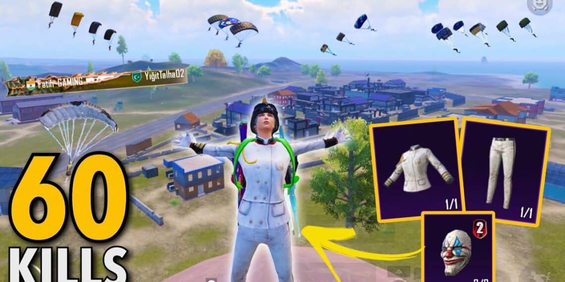 Fatih GAMING: 60 Kills😱NEW BEST RUSH GAMEPLAY with S2 OUTFITS😍PUBG Mobile