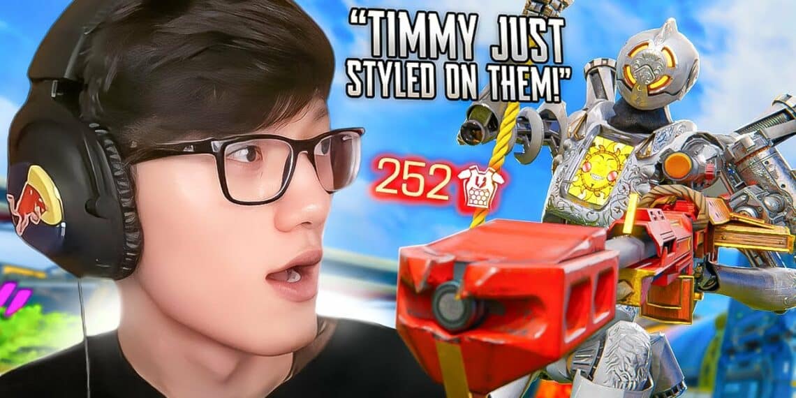 iiTzTimmy: Insane Kraber Shot in Apex Pro Lobby (BEST Reactions)