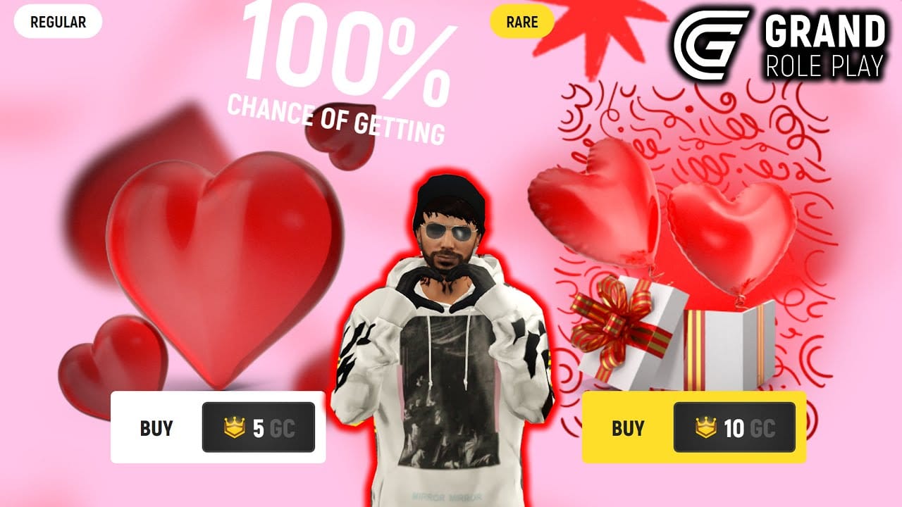 ItzFrolickz: Exploring Valentine's Crate Opening in Grand RP!!