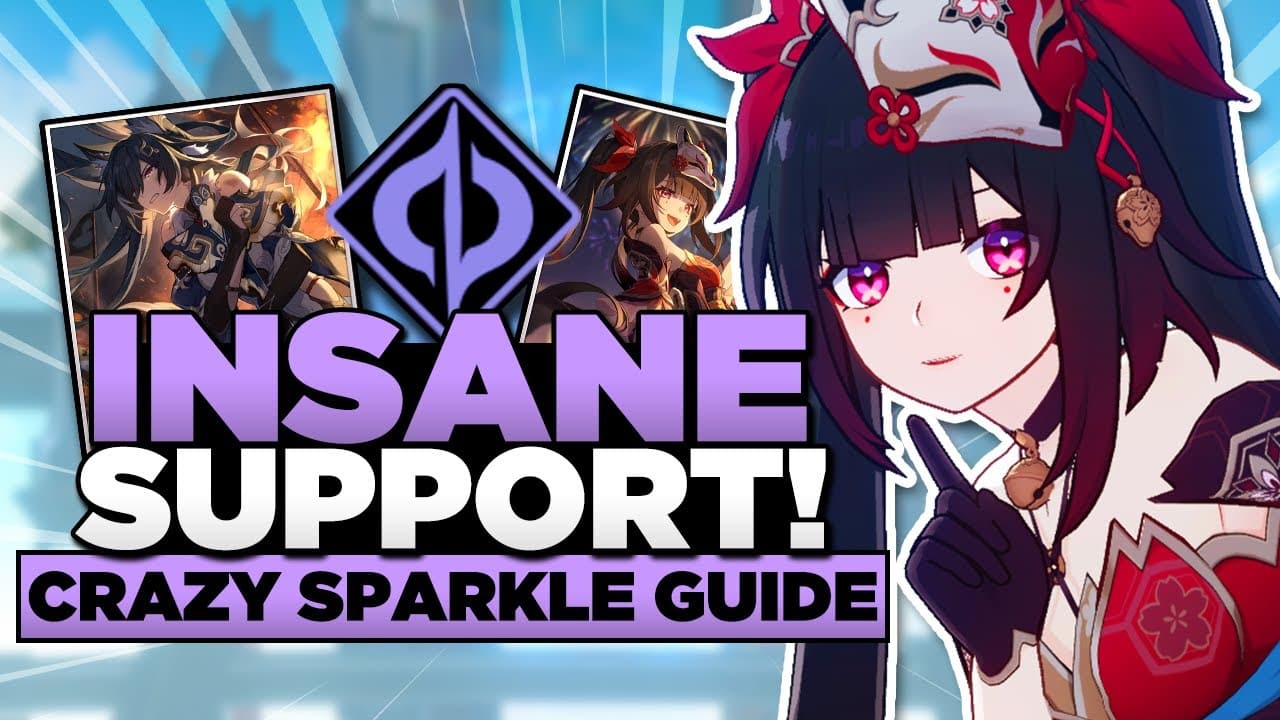 IWinToLose Gaming: Sparkle Guide! Best Builds, Relics, Light Cones & Teams!