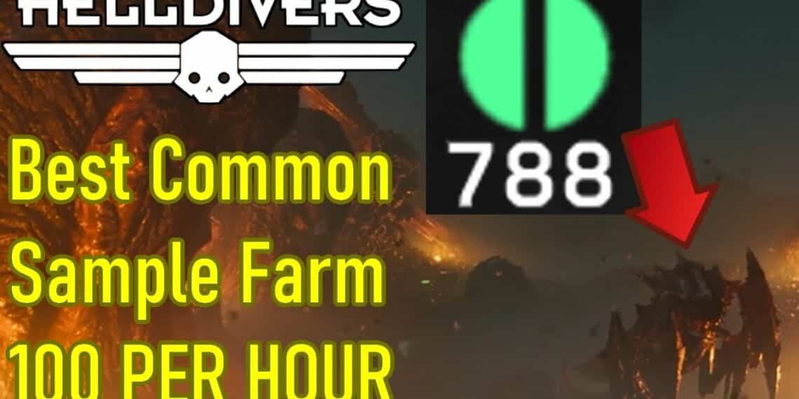 Kibbles Gaming Helldivers 2 Common Sample Farming Guide