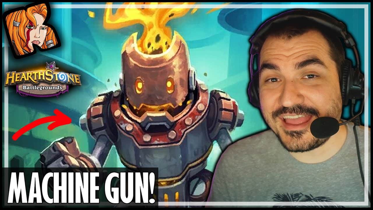 Kripparrian: The Machine Gun Build! - Hearthstone Battlegrounds