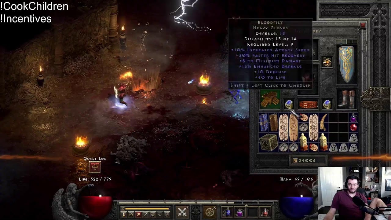 MrLlamaSC: Diablo 2 - HOLY FREEZE/SHOCK PALADIN !rpgdiscord !CookChildren