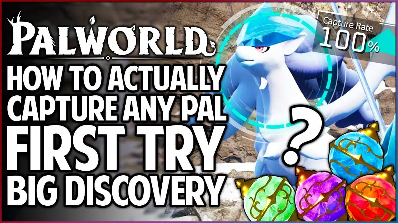 RageGamingVideos: Palworld - Mastering the Art of Pal Capture