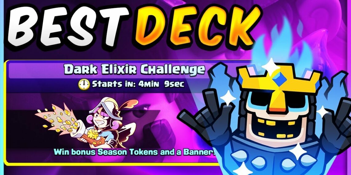 SirTagCR - Clash Royale: Dark Elixir Challenge in Clash Royale!