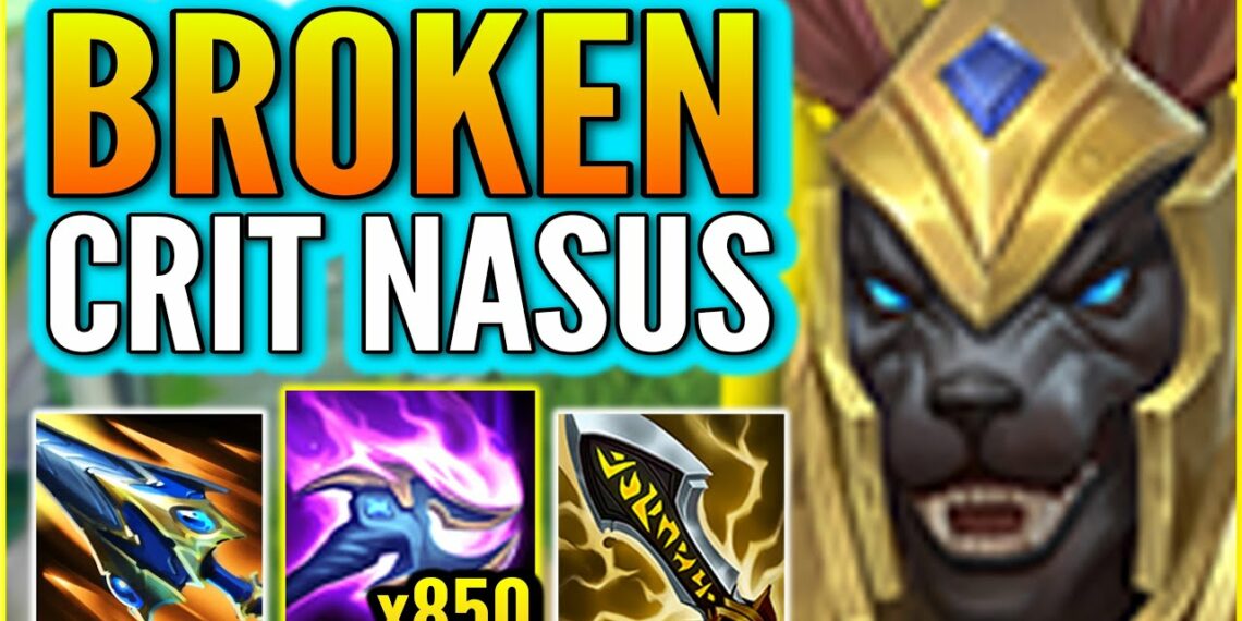Solorenektononly Exploring The Crit Nasus Build That Decimates Health Bars