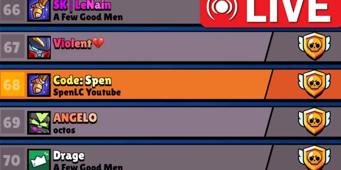 SpenLC - Brawl Stars: Road to #1 in Power League + x20 Legendary Starr ...