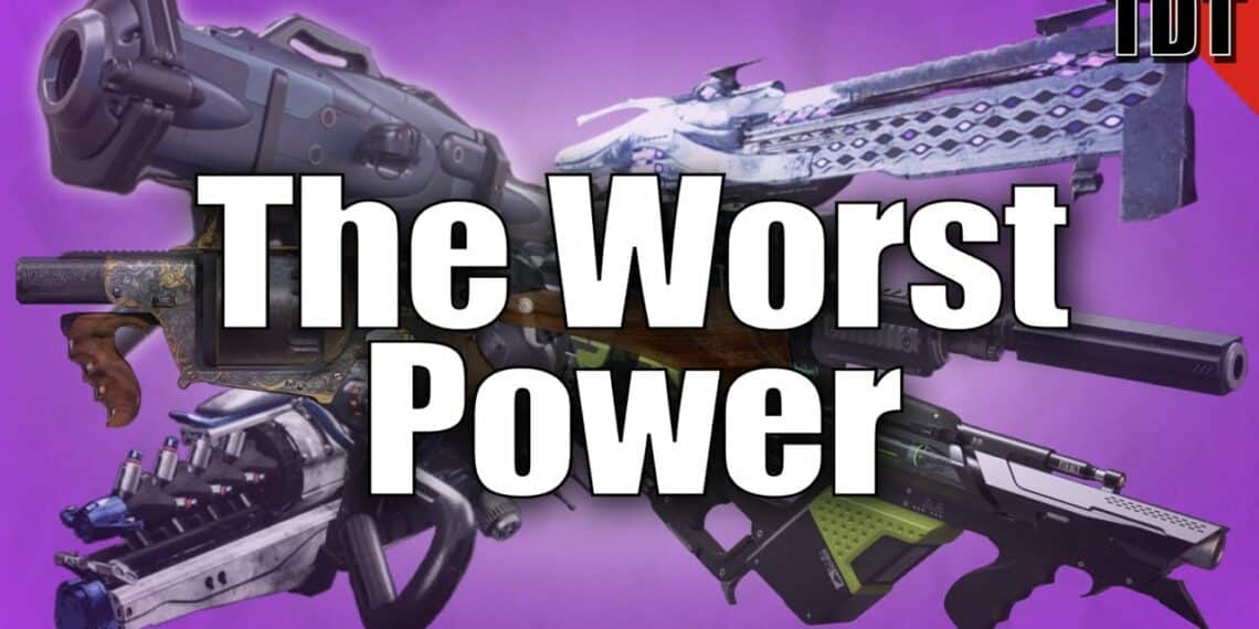 TDT: Destiny 2: Let's Fix the Worst Exotic POWER Weapons