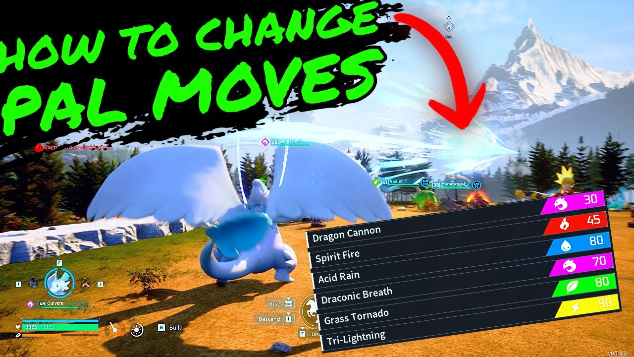 Teachers Game Too: How to Give Pals Special Moves in Palworld!!!