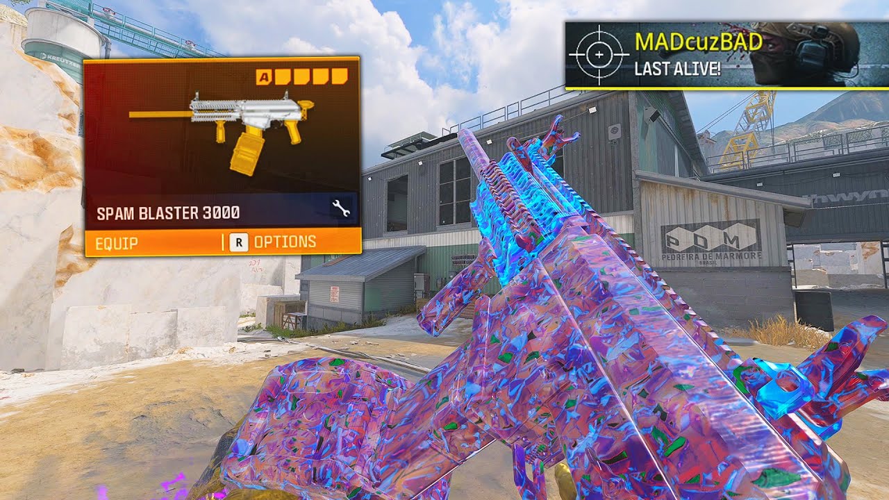 TheseKnivesOnly: The SPAM BLASTER 3000 Takes Over Call of Duty