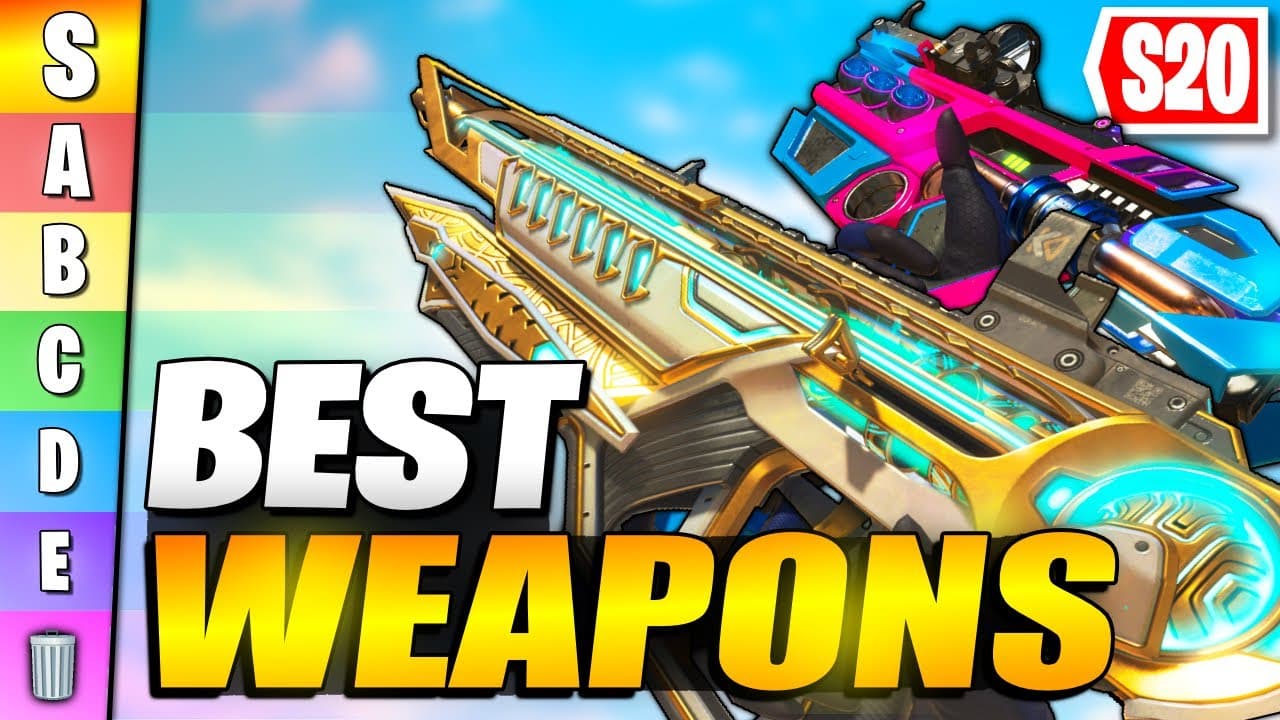 TimProVision: Ranking the Best Weapons in Apex Legends Season 20! (Tier List)