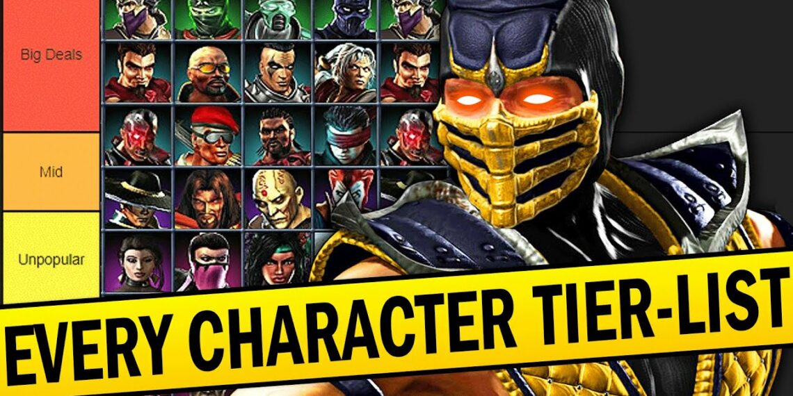 TrueUnderDawgGaming: Ranking Every Mortal Kombat Character Ever Made!