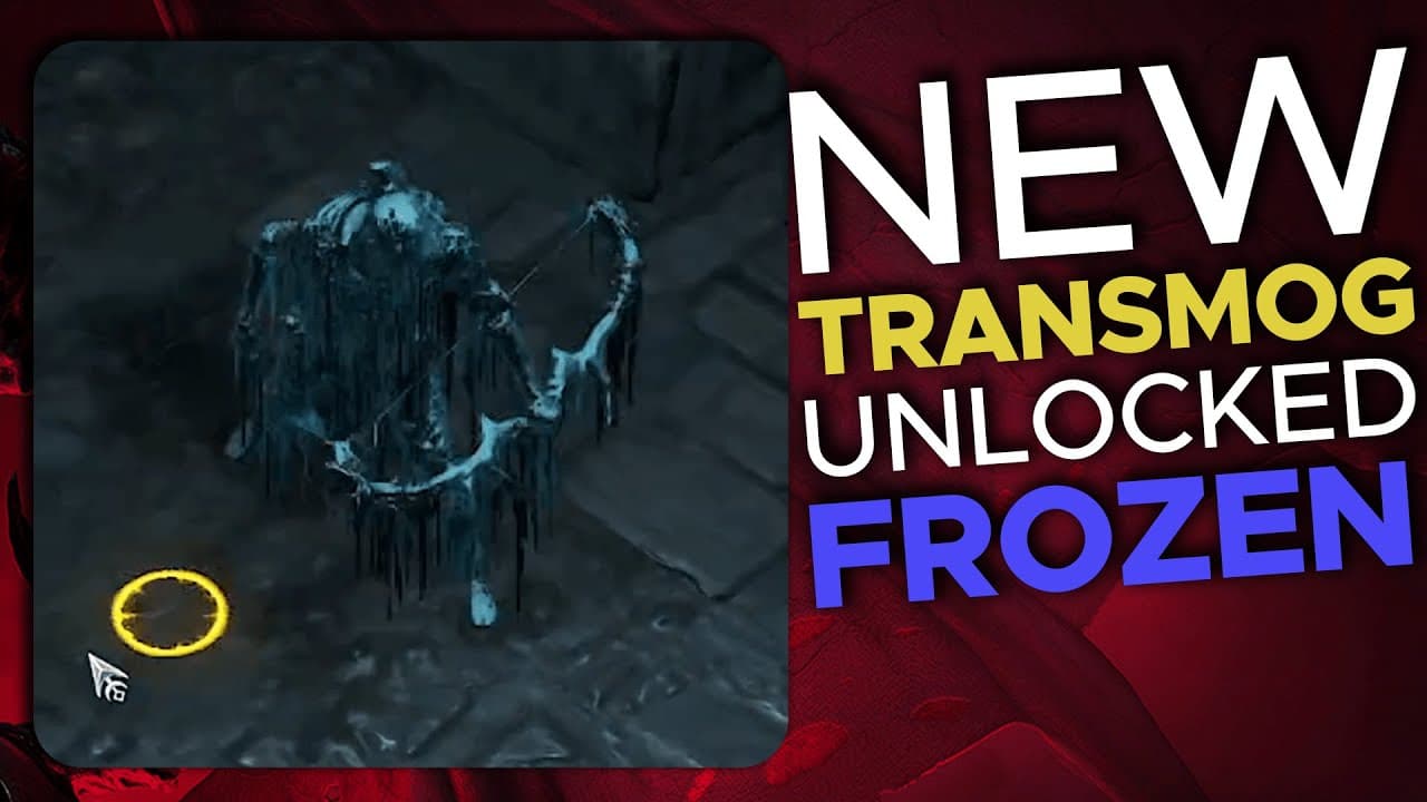 wudijo: Diablo 4 - I unlocked the COOLEST Transmog!