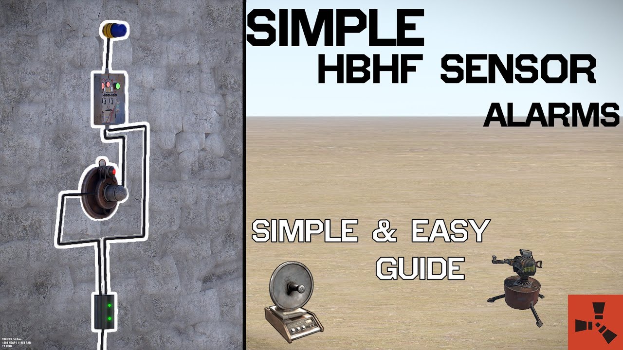 Explainable: Ultimate Rust Guide: Crafting Easy HBHF Sensor System (Part 1) Explainable: Ultimate Rust Guide: Crafting Easy HBHF Sensor System (Part 1)