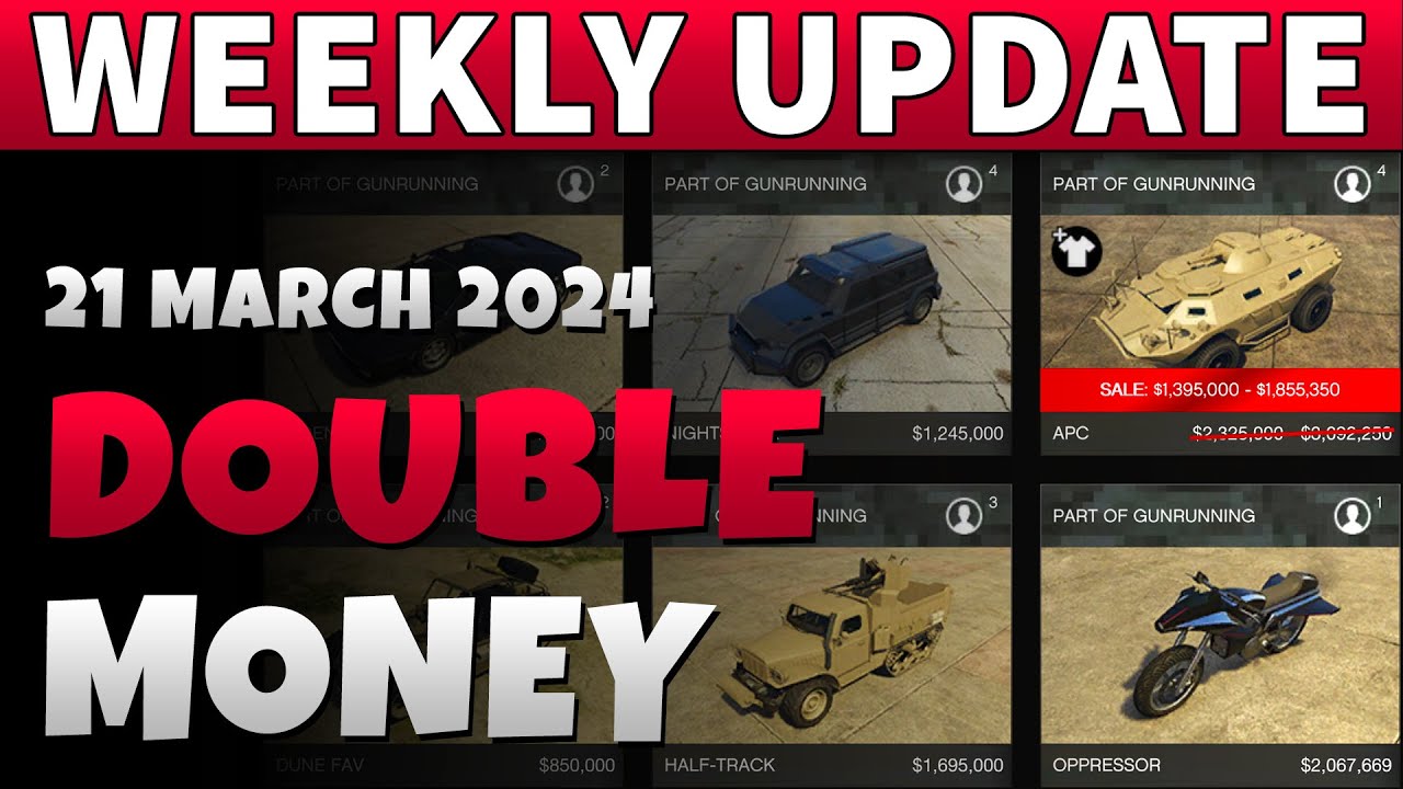 GTA Gentleman: Double Money This Week | GTA ONLINE WEEKLY UPDATE