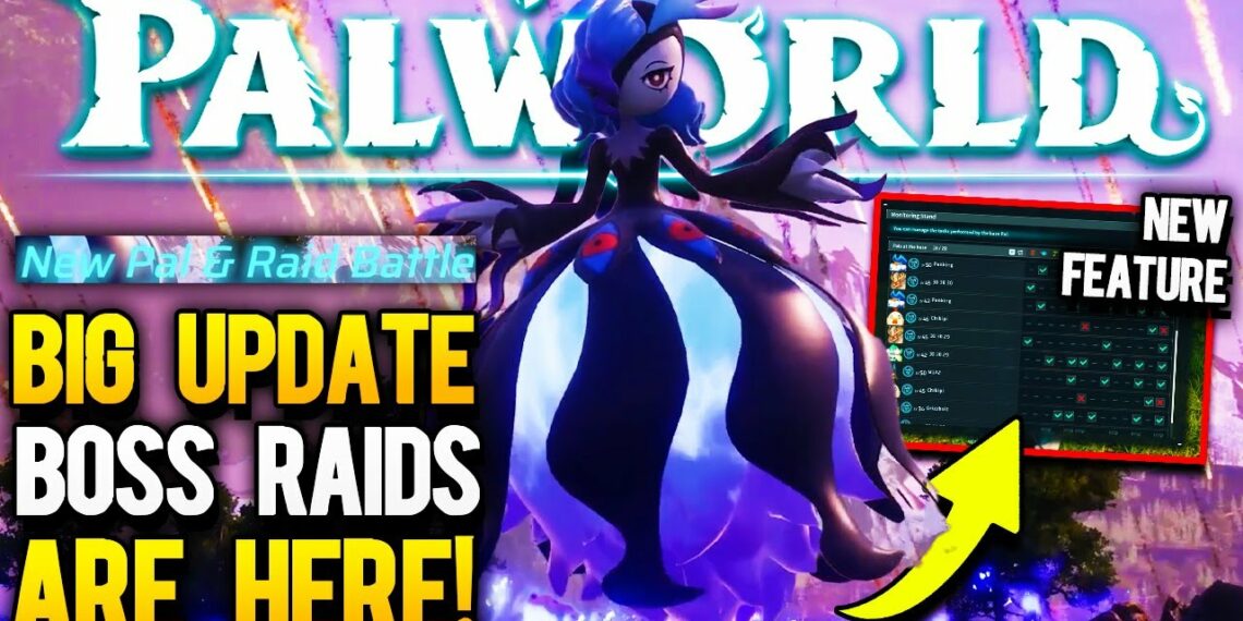KhrazeGaming: A First Look at Raids, New Boss Fight, and Important Features in Palworld