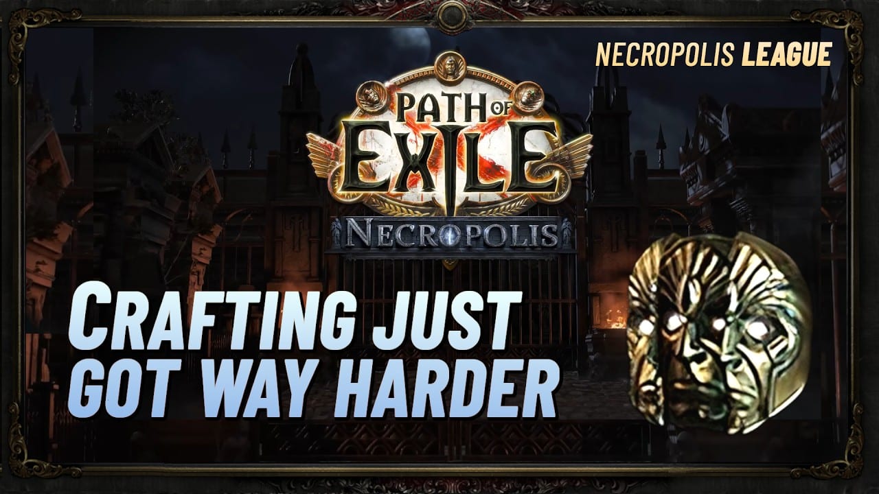 Lolcohol: Crafting Just Changed In a BIG Way - PoE 3.24 Necropolis League