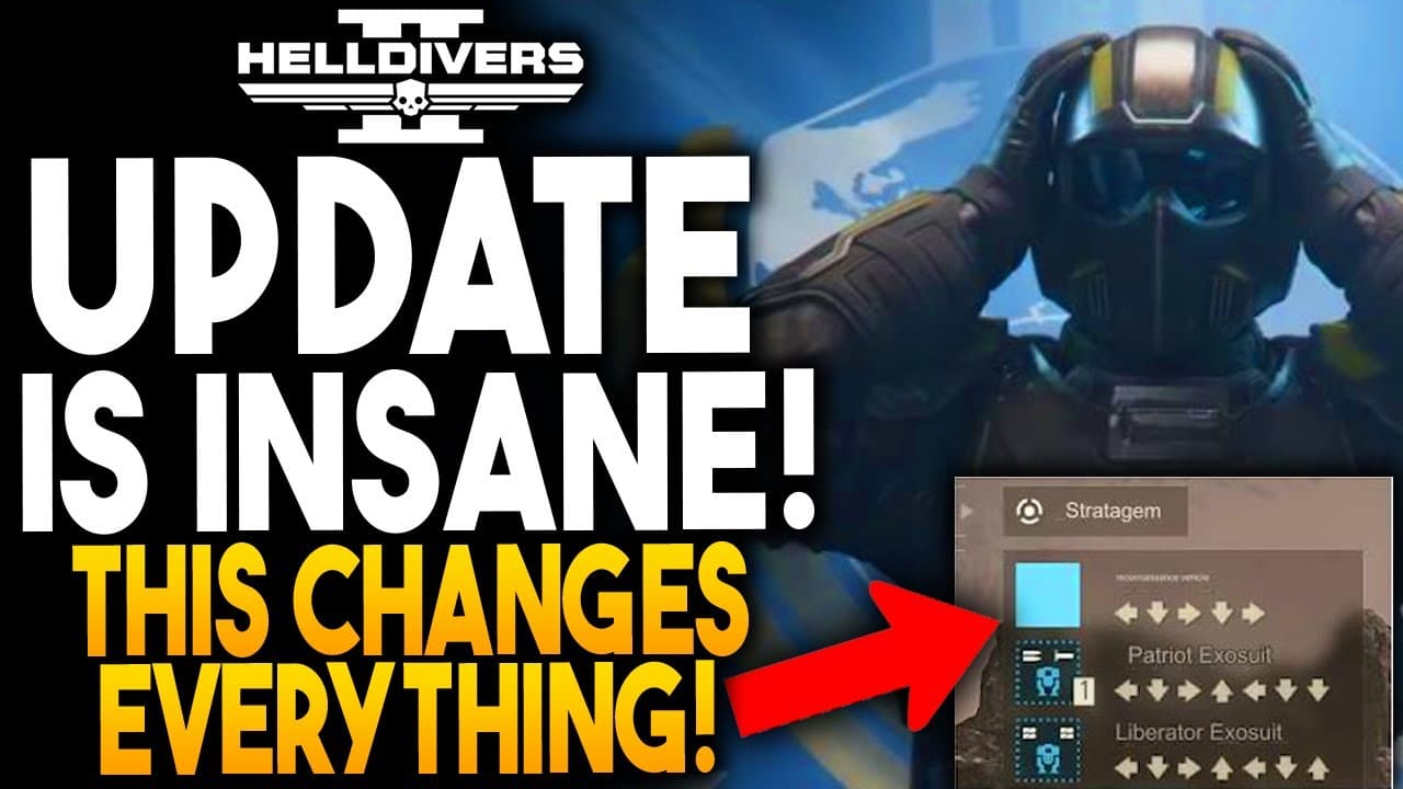 MillGaming: Helldivers 2 NEW UPDATE CHANGES EVERYTHING - New Enemies, New Weapons, New Stratagems