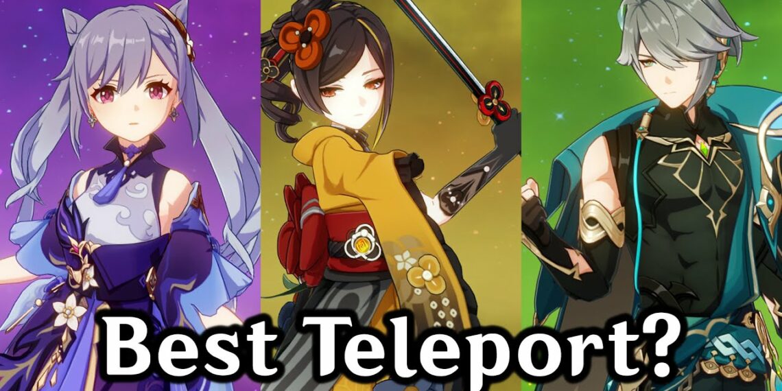 Moosashi: Who Has the BEST Teleport in Genshin Impact? Chiori, Keqing ...