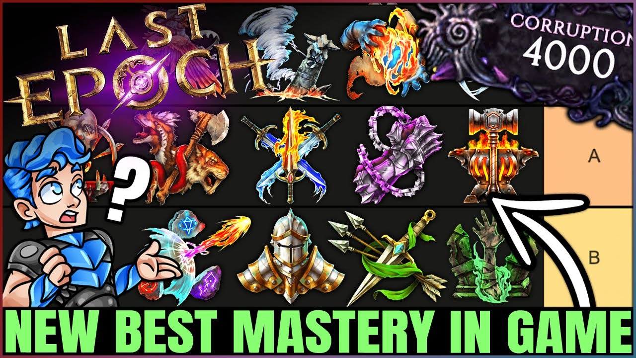 RageGamingVideos: Last Epoch - Ranking the Best Masteries for High ...