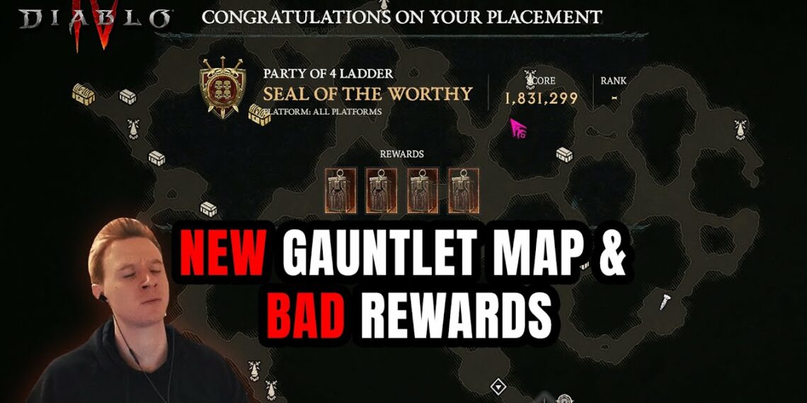 Rob2628: New Gauntlet Map & Bad Rewards - Diablo 4