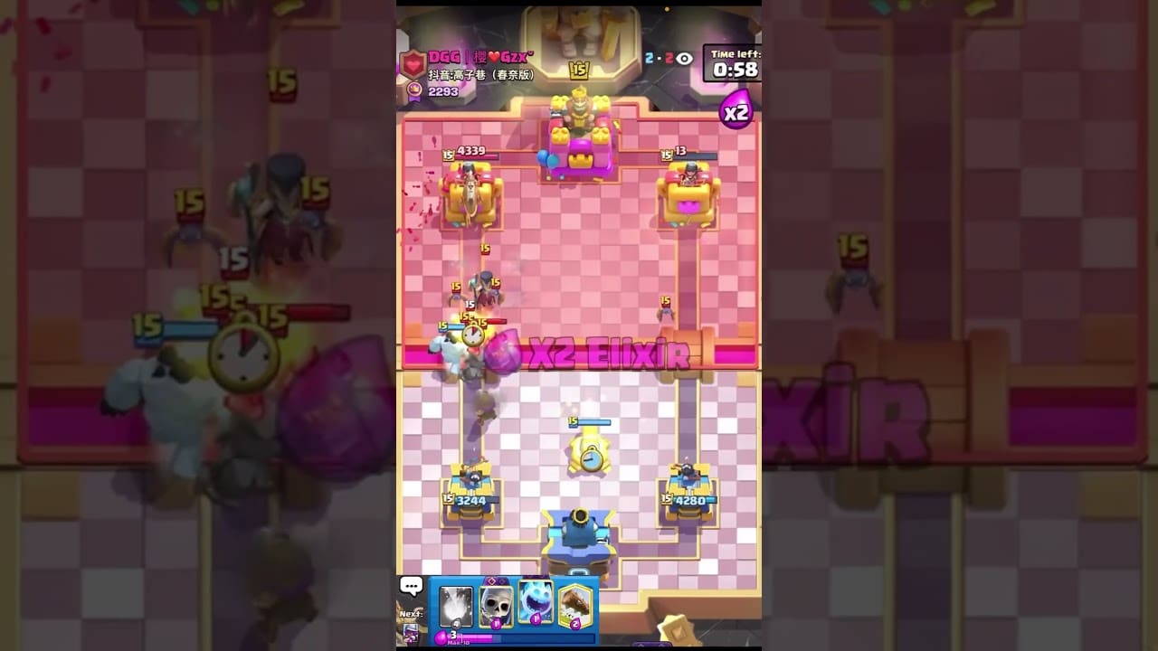 Ryley - Clash Royale: Golem VS Hog 2.6 CYCLE 😱