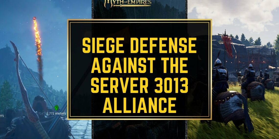 Ser Medieval: Epic Siege Defense in Myth of Empires