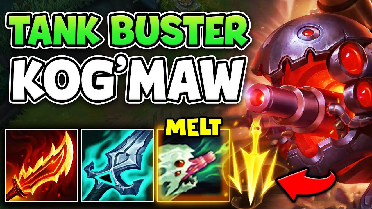 SoloRenektonOnly: KOG'MAW TOP LANE IS THE ULTIMATE TANK SHREDDER! (MELT ...