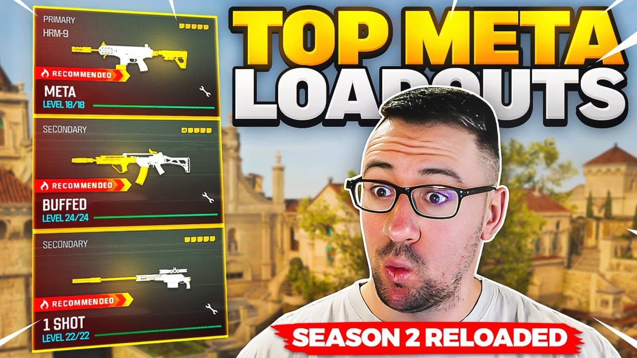 TCaptainX: Best META Loadouts after Season 2 Reloaded Update in Warzone 3
