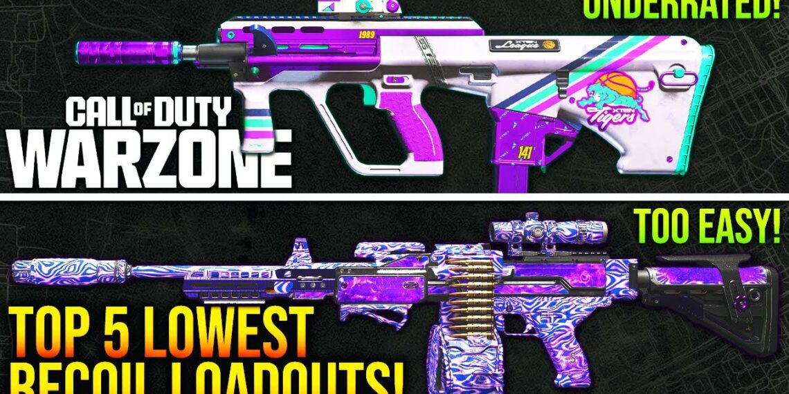 WhosImmortal: Top 5 Lowest Recoil Meta Loadouts in Warzone