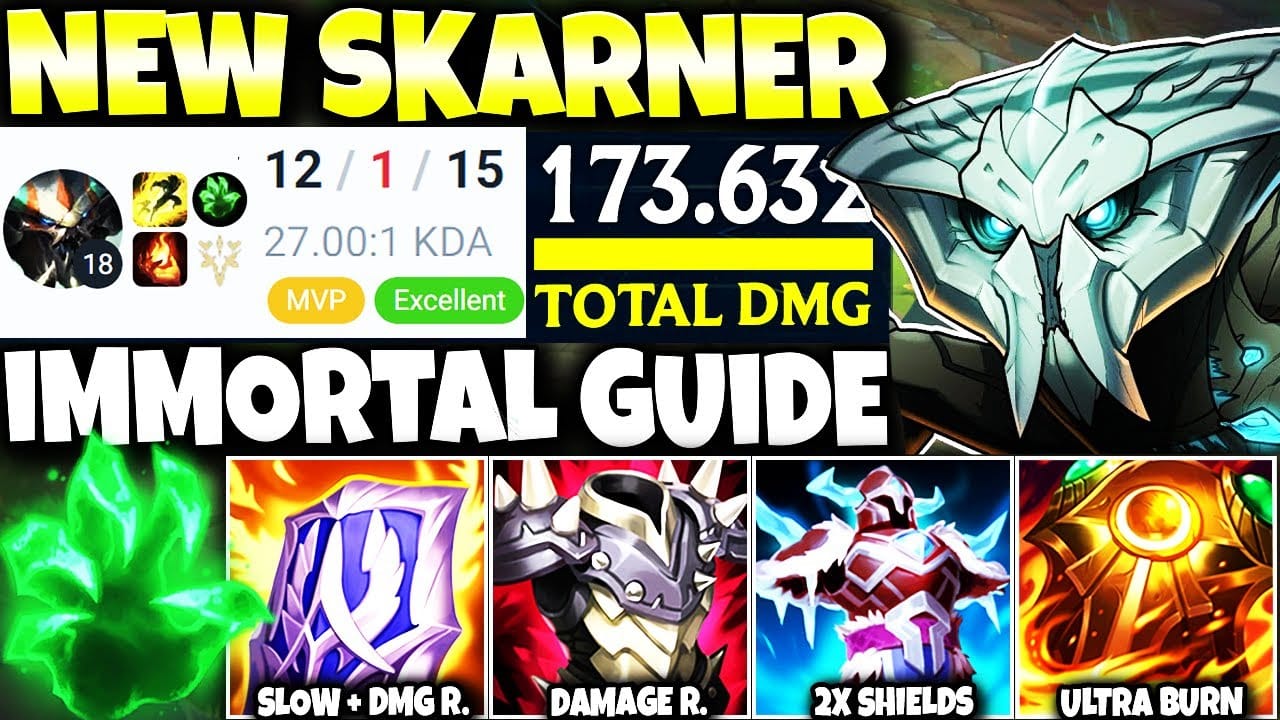 BaLoRi: Meet the Best New IMMORTAL SKARNER TOP Season 14 Build Guide to ... BaLoRi: Meet the Best New IMMORTAL SKARNER TOP Season 14 Build Guide to ...