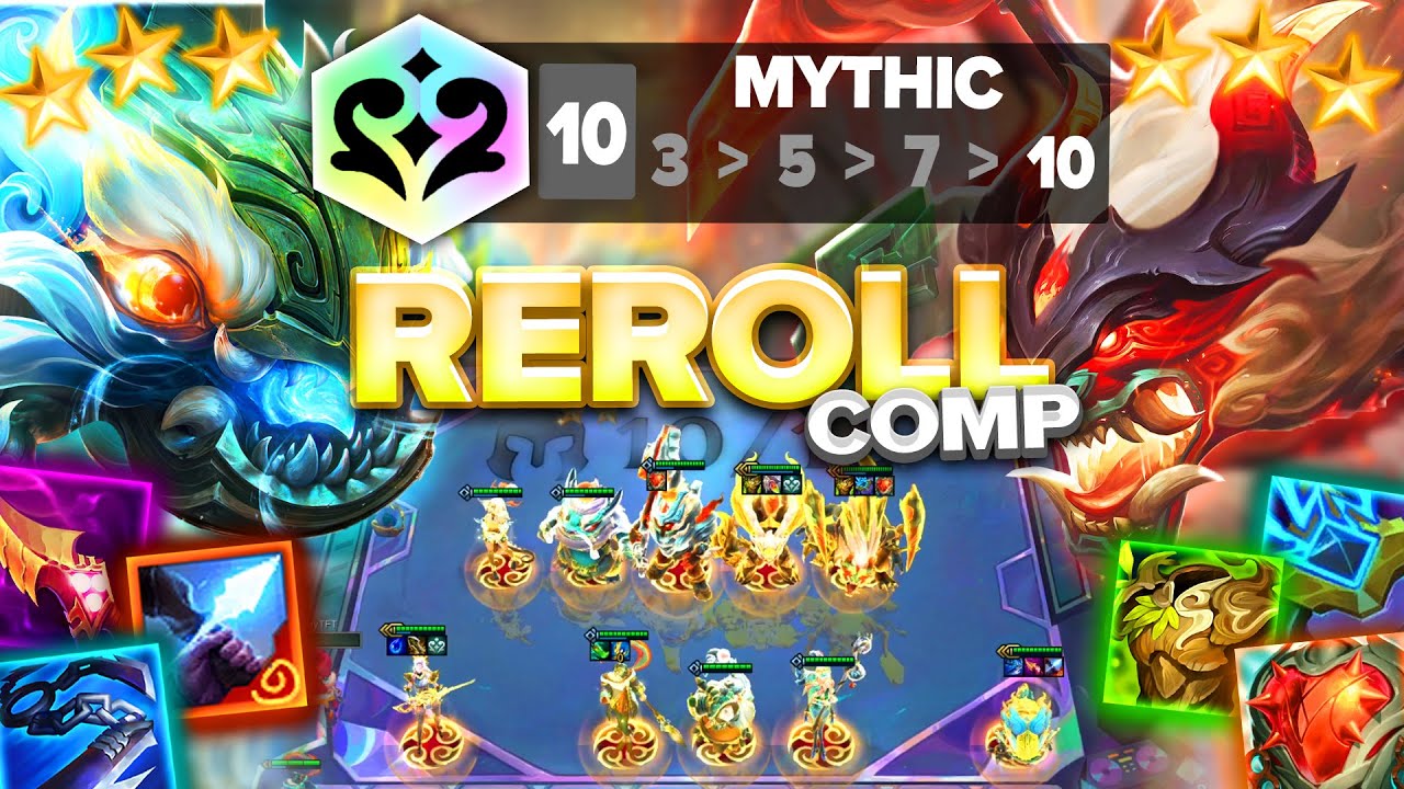 TFT Set 11: Mythic Kog'Maw Reroll Guide